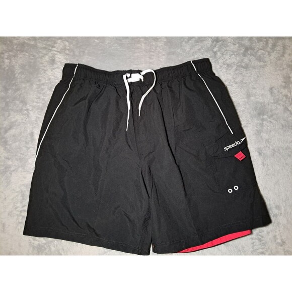 Speedo | Swim | Speedo Mens Swim Trunks Black White Xxl Mesh Lining ...